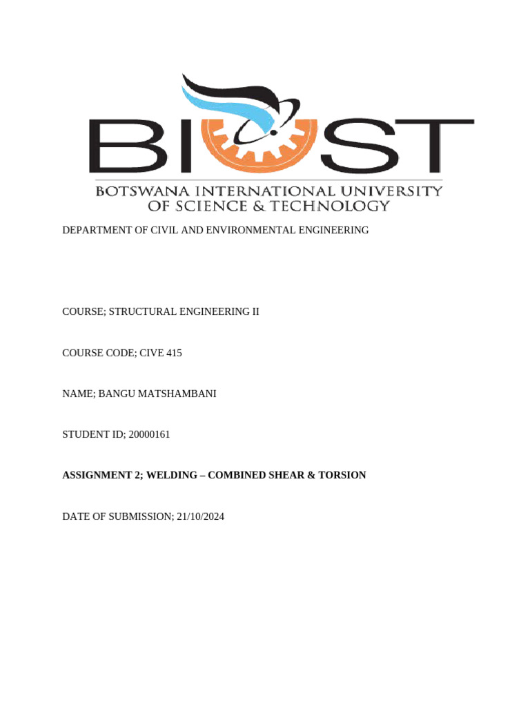 Cive 415 Assignment 2 | PDF