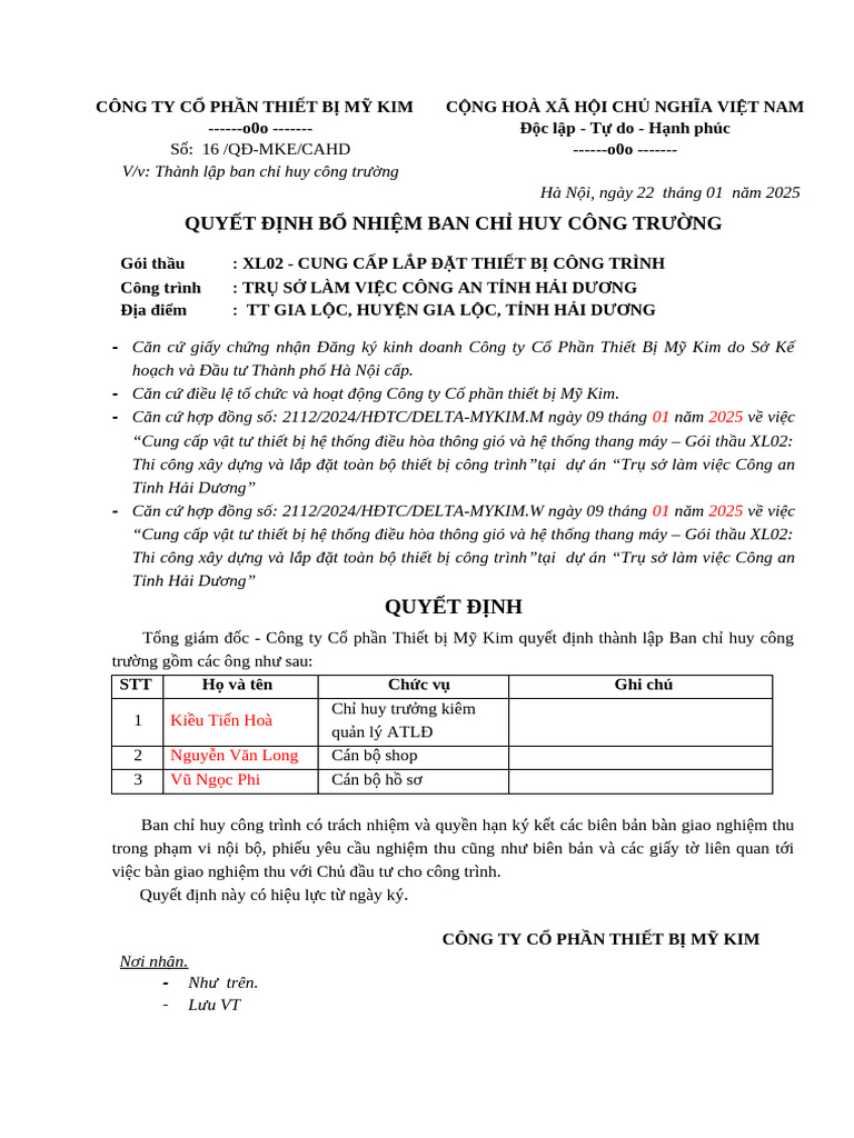 QD Bo Nhiem BCH | PDF