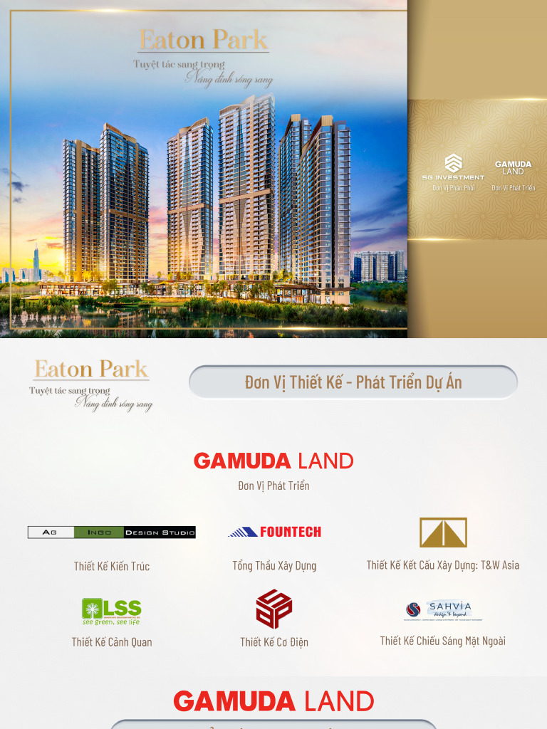 File Thông Tin Eaton Park Final 24-01-2024 | PDF