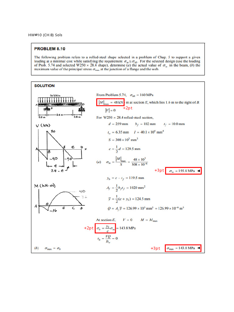 HW10 Solutions | PDF
