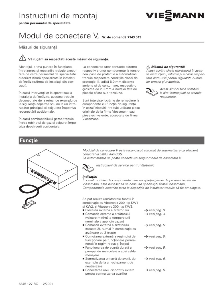 Modul de Conectare V | PDF