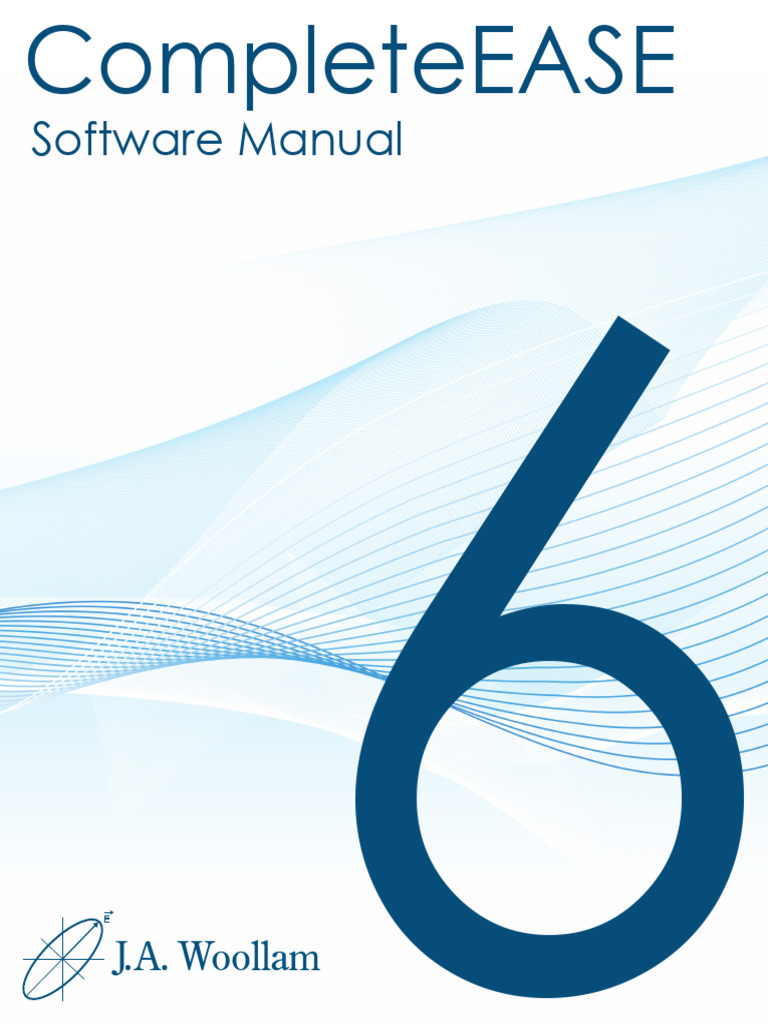 CompleteEASE 6 Manual | PDF | Applied And Interdisciplinary Physics | Optics