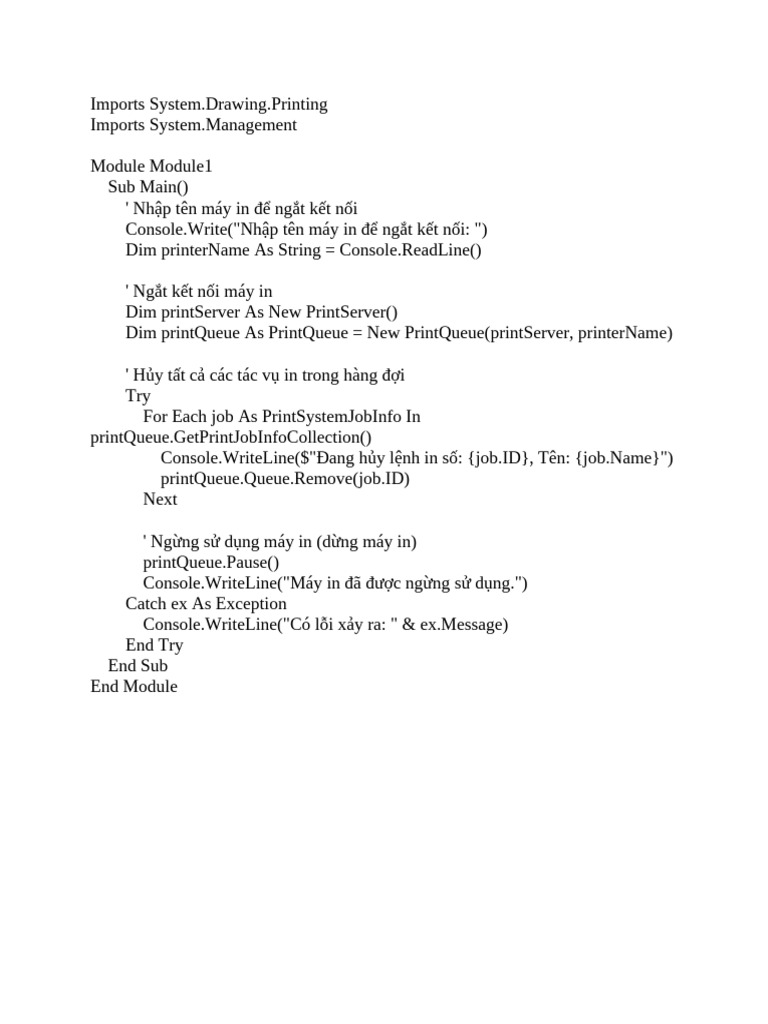 Imports System | PDF