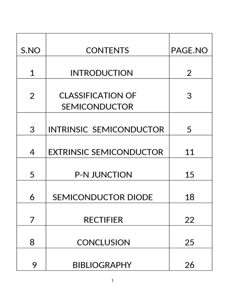 Physics Project Class 12 | PDF | Semiconductors | P–N Junction