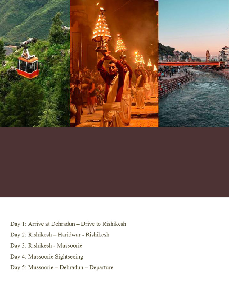 Holy Ganges With Mussoorie | PDF | Fee