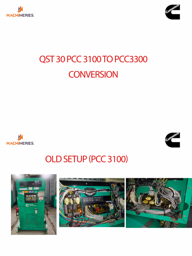 QST 30 PCC 3100 To Pcc3300 Conversion | PDF