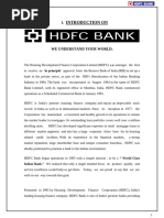 HDFC Bank Company Profile Overview | PDF | Stocks | Banks