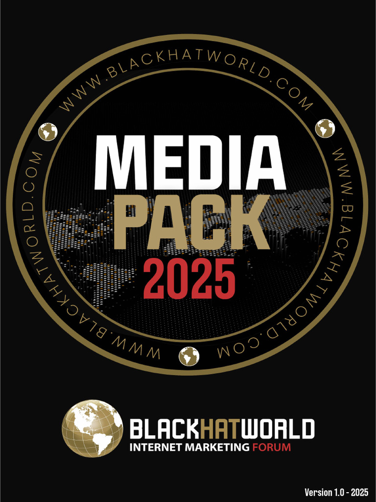 BlackHatWorld MediaPack2025 Ver 1.0 | PDF | Internet Forum | Payments