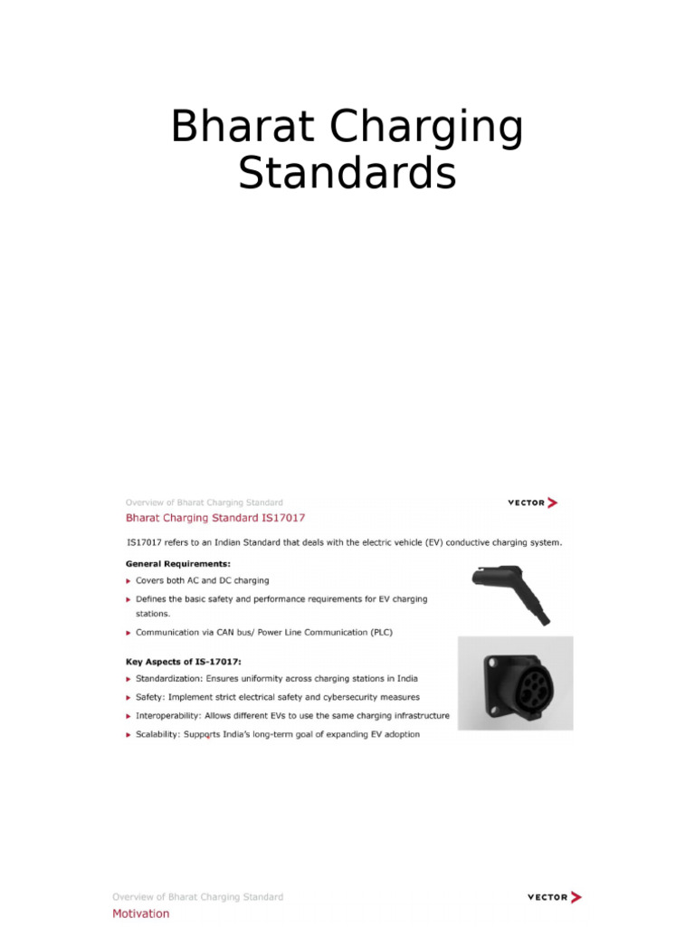 Vector Charging Standard | PDF