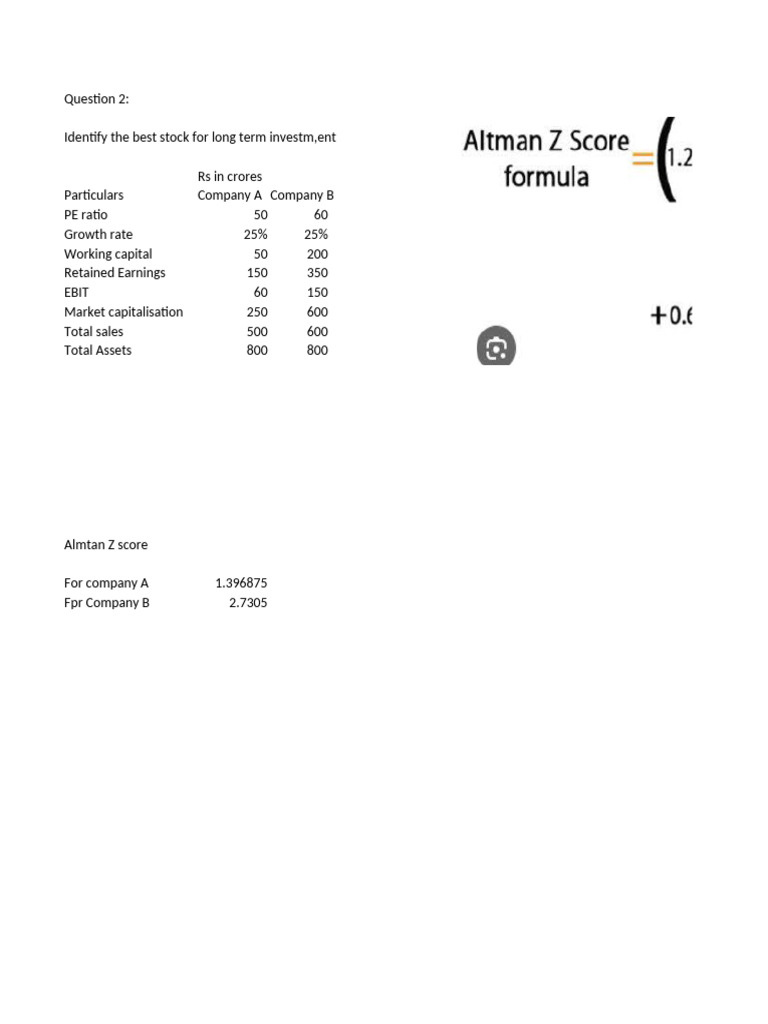 Module 4 Numericals | PDF