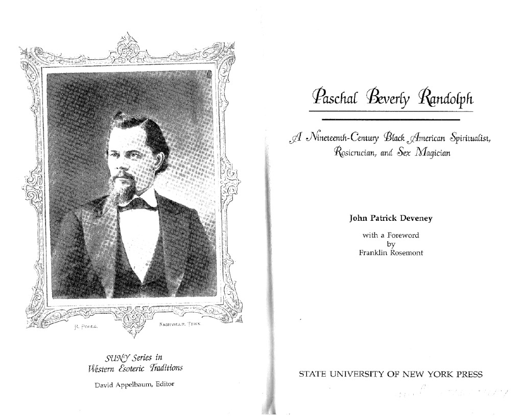 Paschal Beverly Randolph | PDF