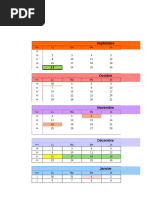 Pipsc Ipfpc 2024 2025 Calendar Calendrier PDF | PDF