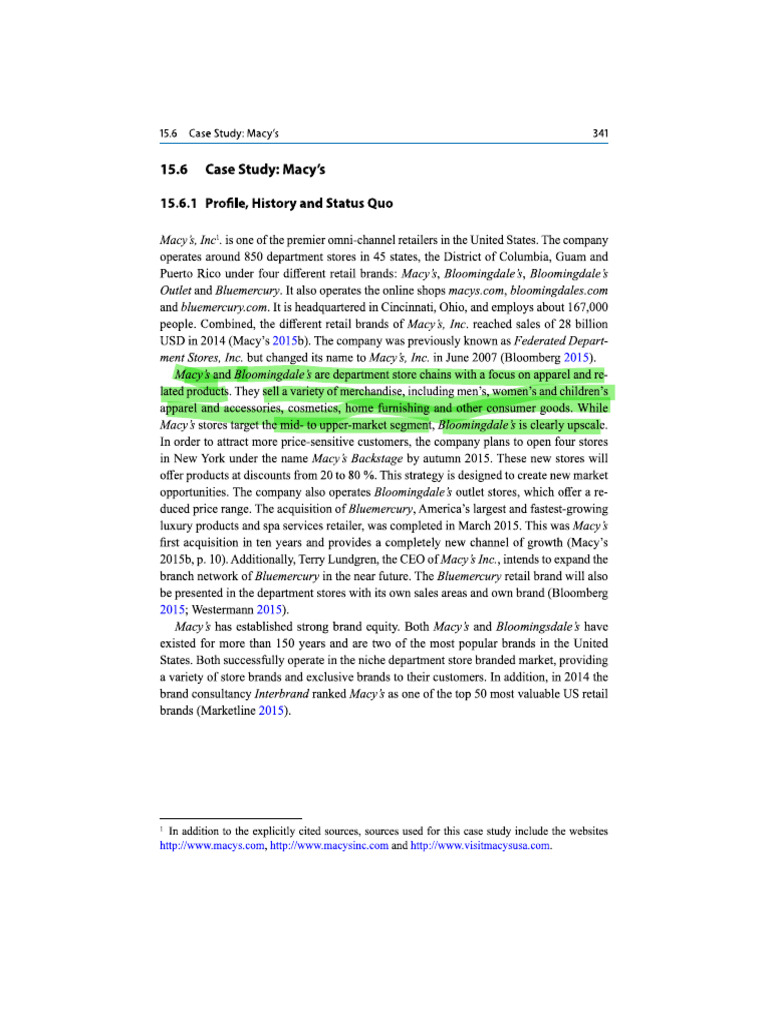 Case Study On Visual Merchandising | PDF