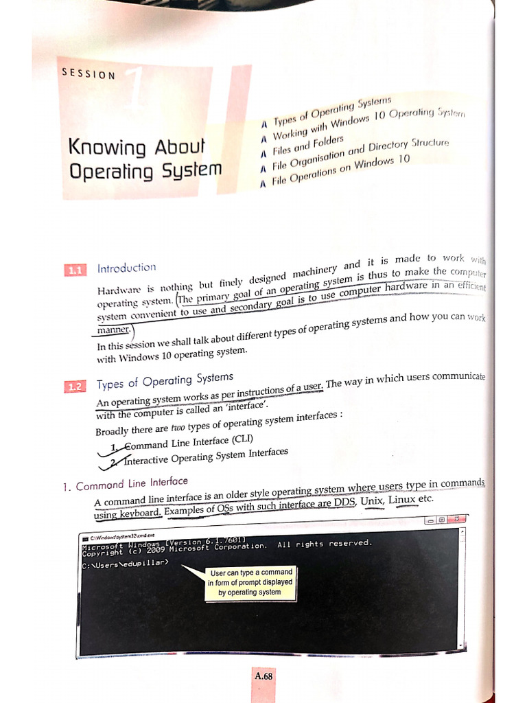 Knowing About Os Unit 1 | PDF
