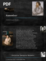 In An Artist's Studio by Christina Rossetti | PDF | Poetry | Sonnets