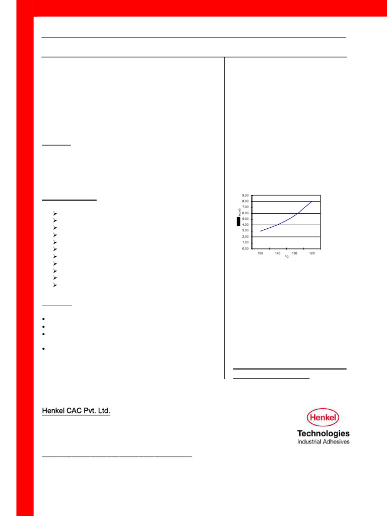 Tds Technomelt Cool 4570 | PDF | Adhesive | Mechanical Engineering