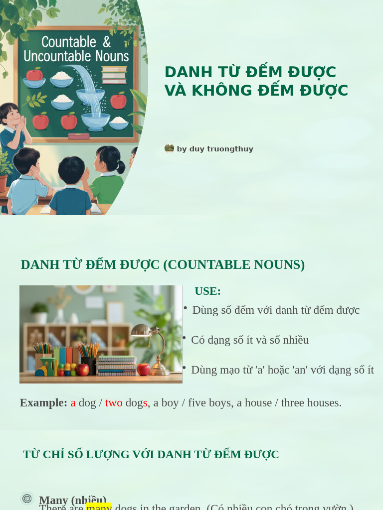 Countable Nouns - Uncountable Nouns | PDF