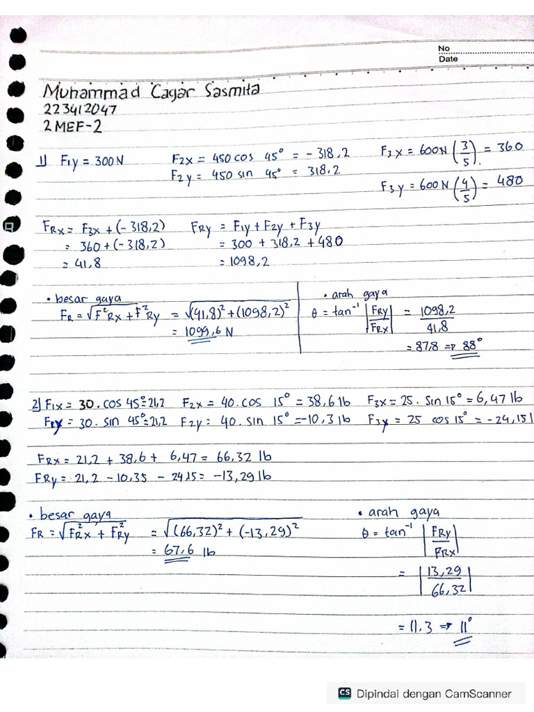 Tugas Mektek 1 | PDF