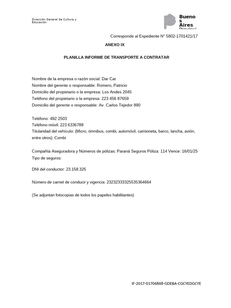 ANEXO IX Res 378 2 | PDF