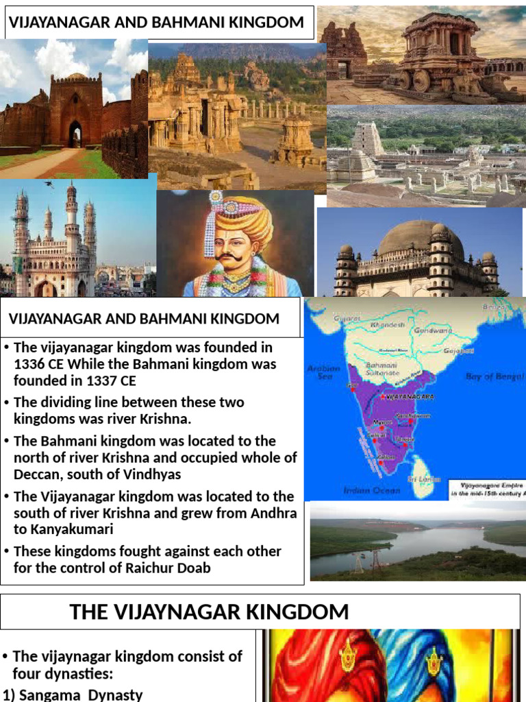 Vijayanagar and Bahmani Kingdoms Overview | PDF