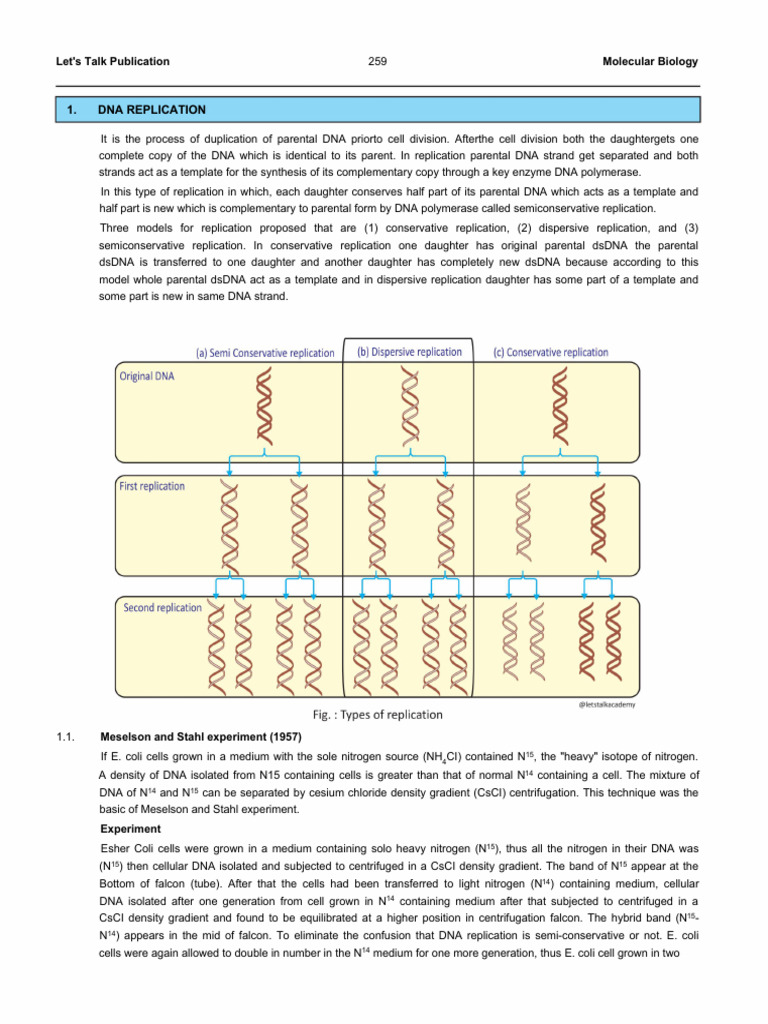 CSIR Unit-3-Fundalmental Processes or Molecular Biology - Unlocked ...
