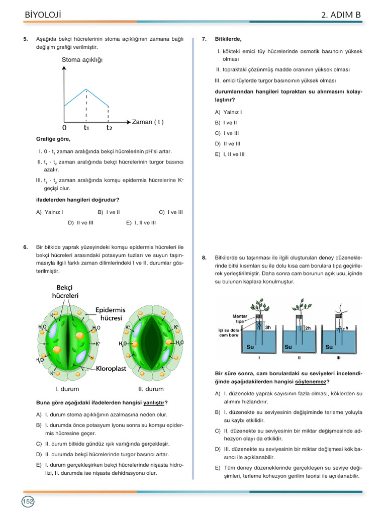 Biyoloji 0154-0154 | PDF