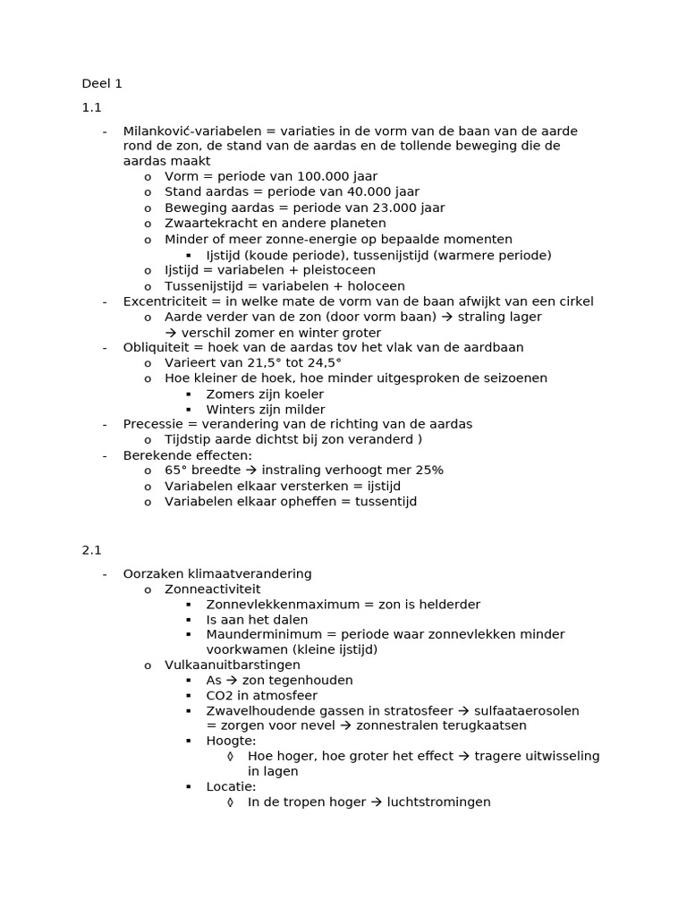 Klimaat 2-3-4 | PDF