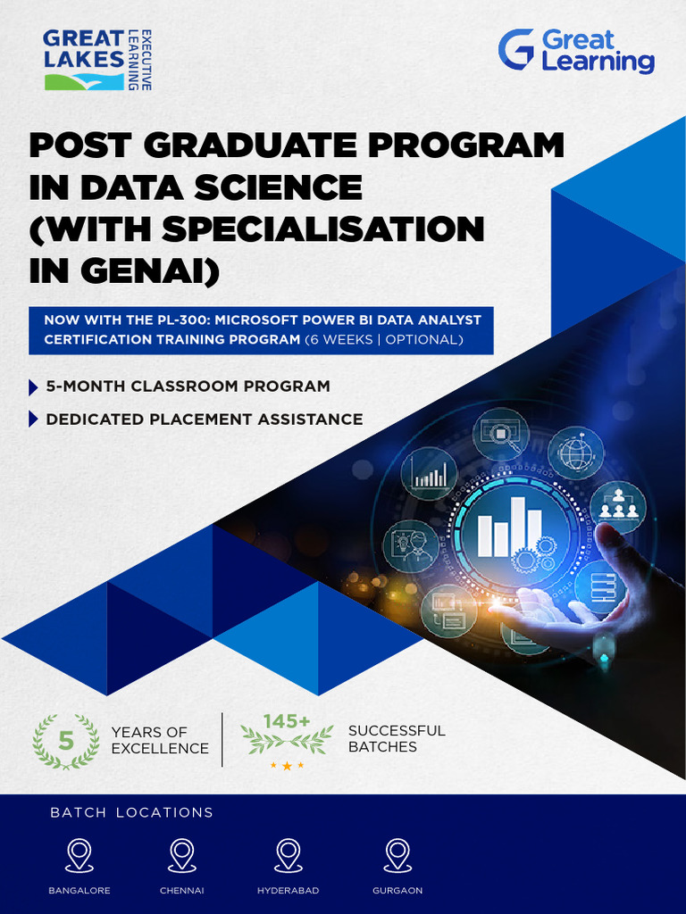 Data Science Engineering Full Time Program Brochure | PDF | Data ...