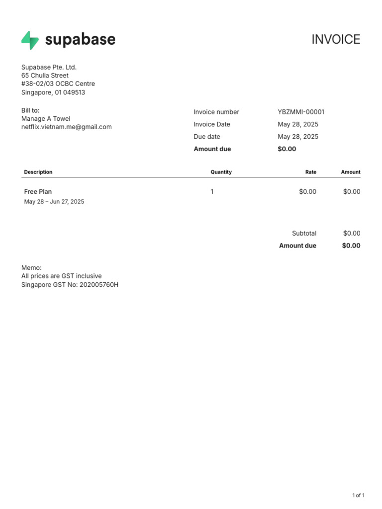 Invoice Ybzmmi 00001 Pdf