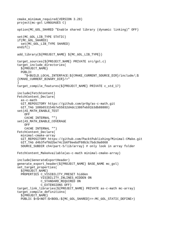 CMake Listsuiyuyysa | PDF