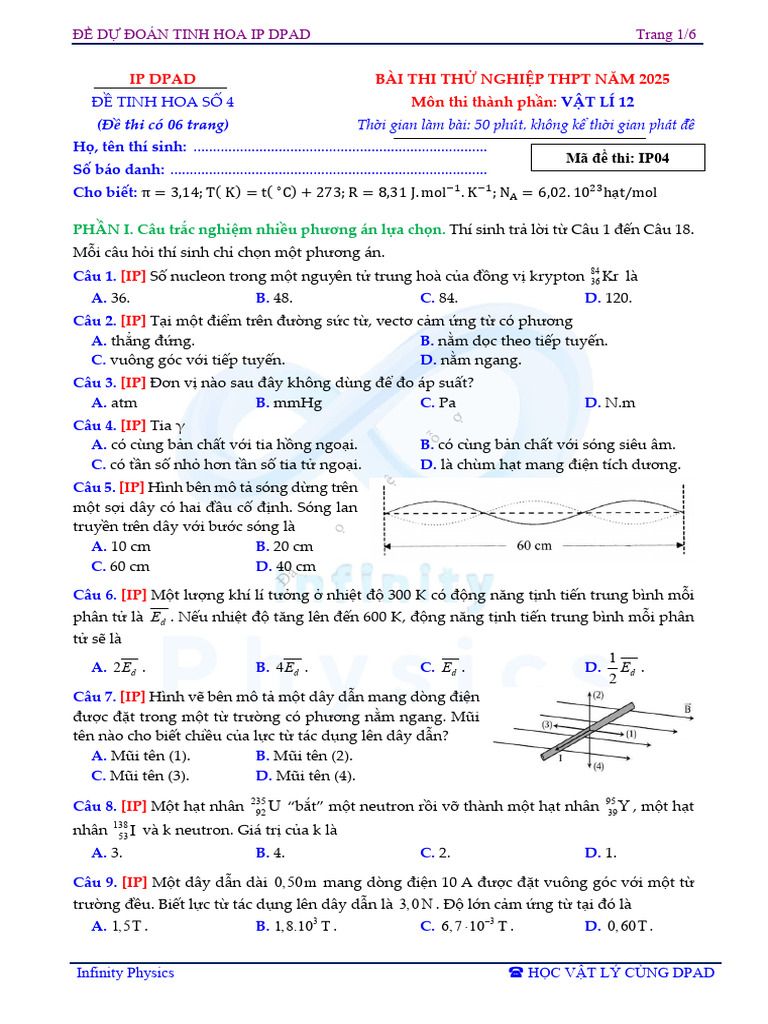 ĐỀ TINH HOA IP04 | PDF