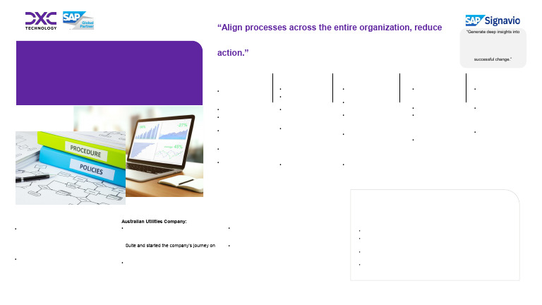 SAP Signavio Transformation Suite | PDF | Business Process ...