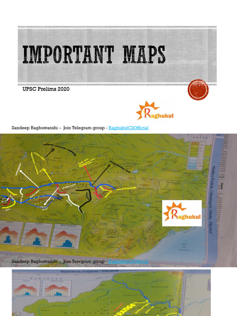 Important Maps 6 | PDF