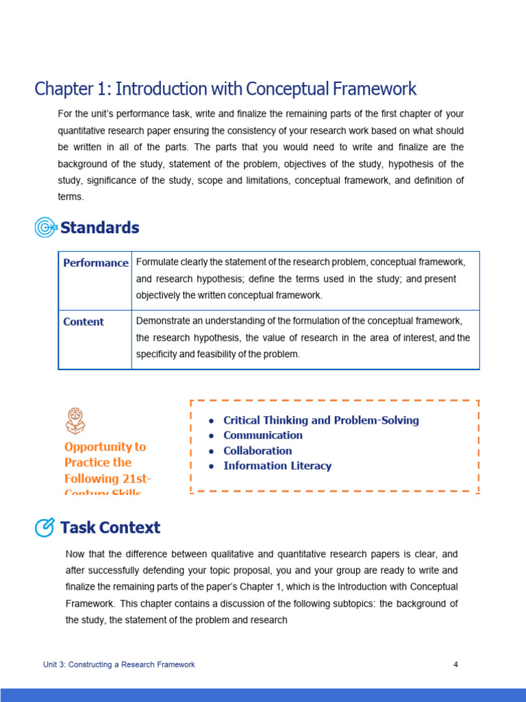 Conceptual Framework PT | PDF | Hypothesis | Apa Style