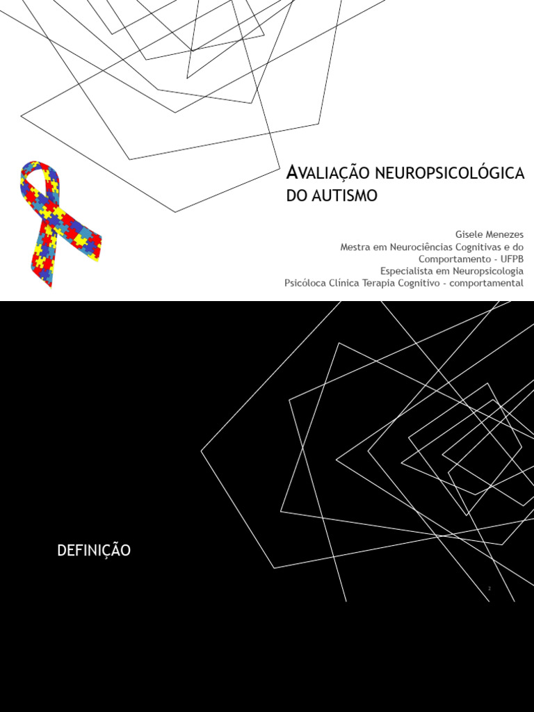 Neuropsicologia do autismo Copy.pptx (3) | PDF | Autismo | Neuropsicologia
