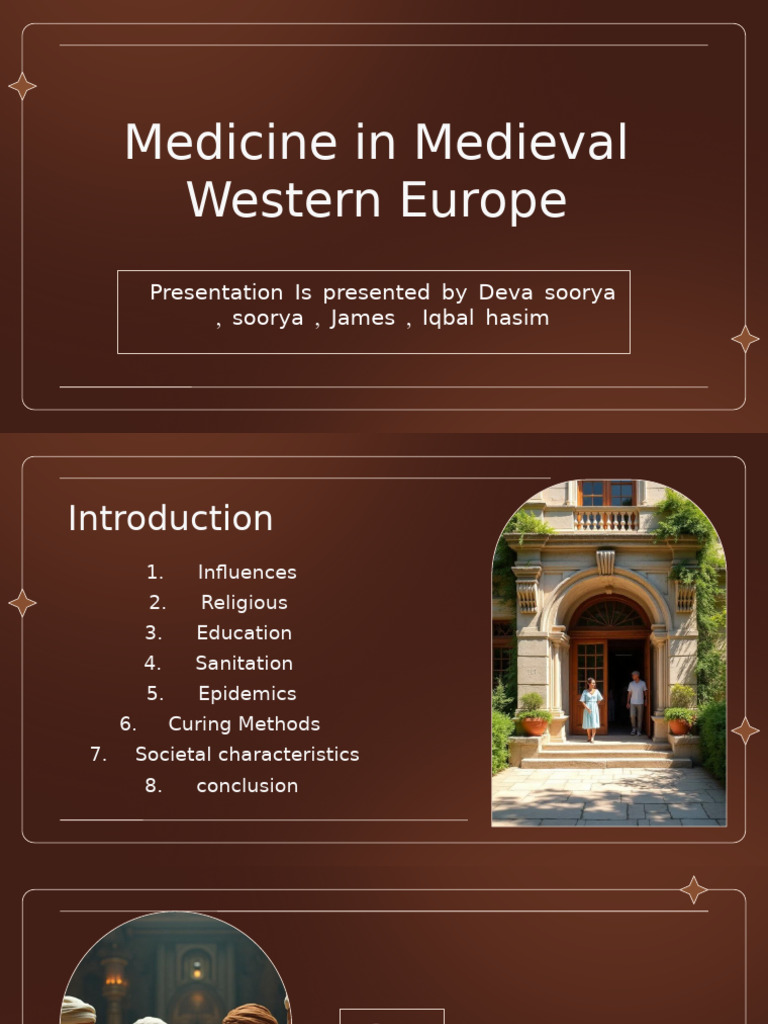 Medicine in Medieval Europe (2) - 1 | PDF | Public Health | Medicine