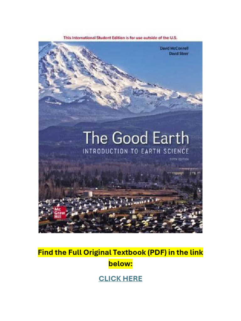 The Good Earth: Intro to Earth Science 5th Edition | PDF | Plate ...