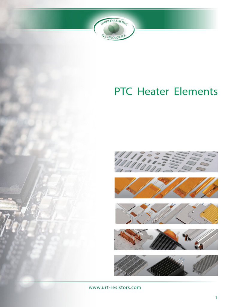 PTC Heater Elements | PDF | Materials | Thermodynamics