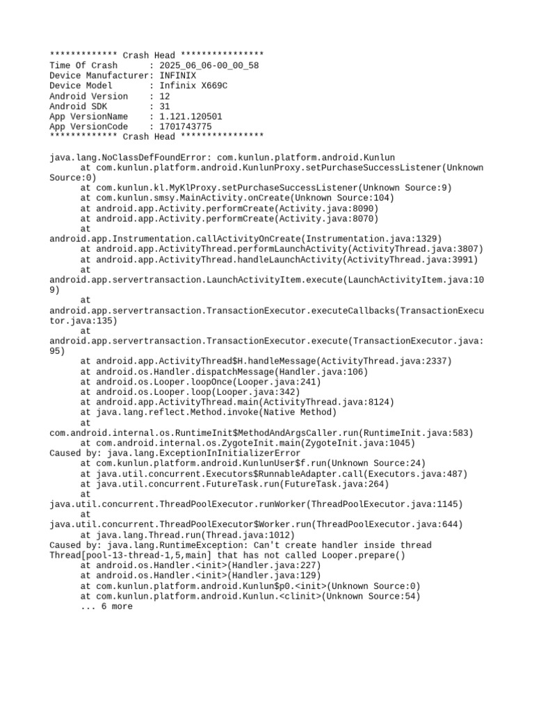 Mod Menu Crash 2025 06 06-00 00 58 | PDF | Java (Programming Language ...