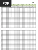 Class Attendance Register Template | PDF
