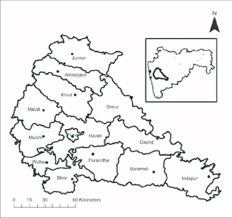 Administrative Map of Pune District | PDF