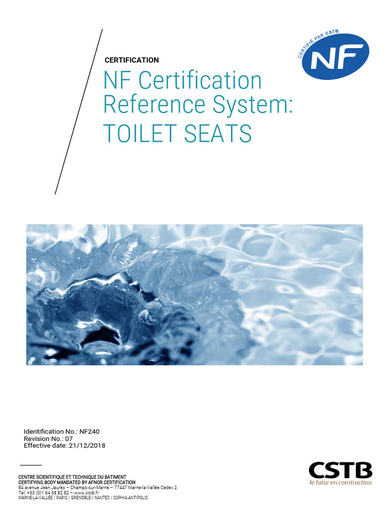 Nf240 Certification Reference System Dated 21-12-2018 211218 | PDF ...