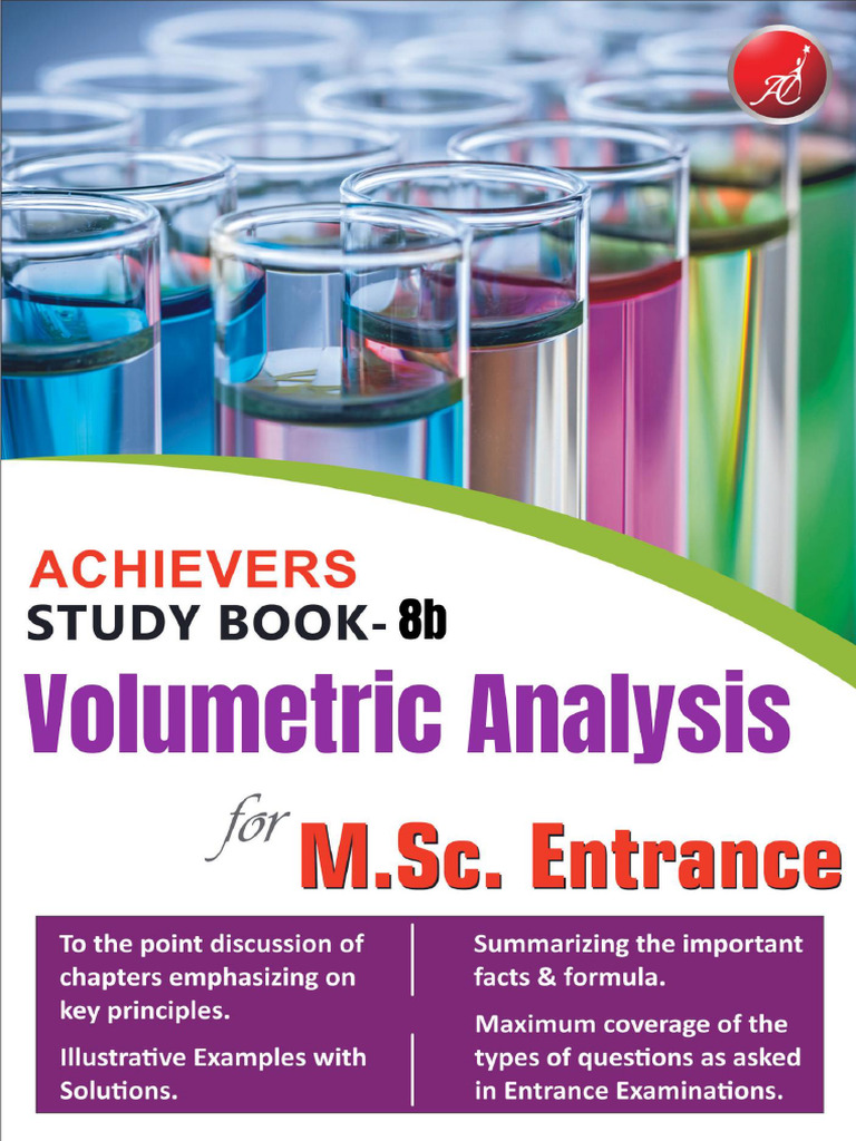 Volumetric Analysis (8B) - 26273376 | PDF