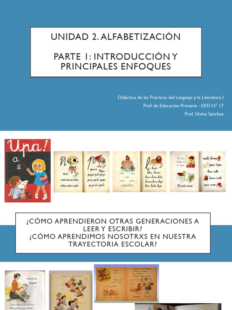 Perspectivas Teoricas para El Abordaje de La Alfabetizacion Inicial | PDF | Literatura | Enseñando