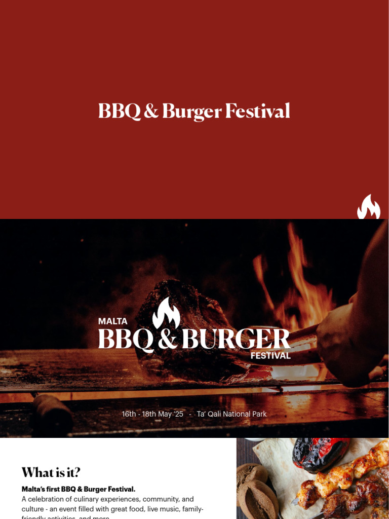 BBQ & Burger Festival - Proposal Deck Greens Supermarket 21april2025 | PDF | Marketing