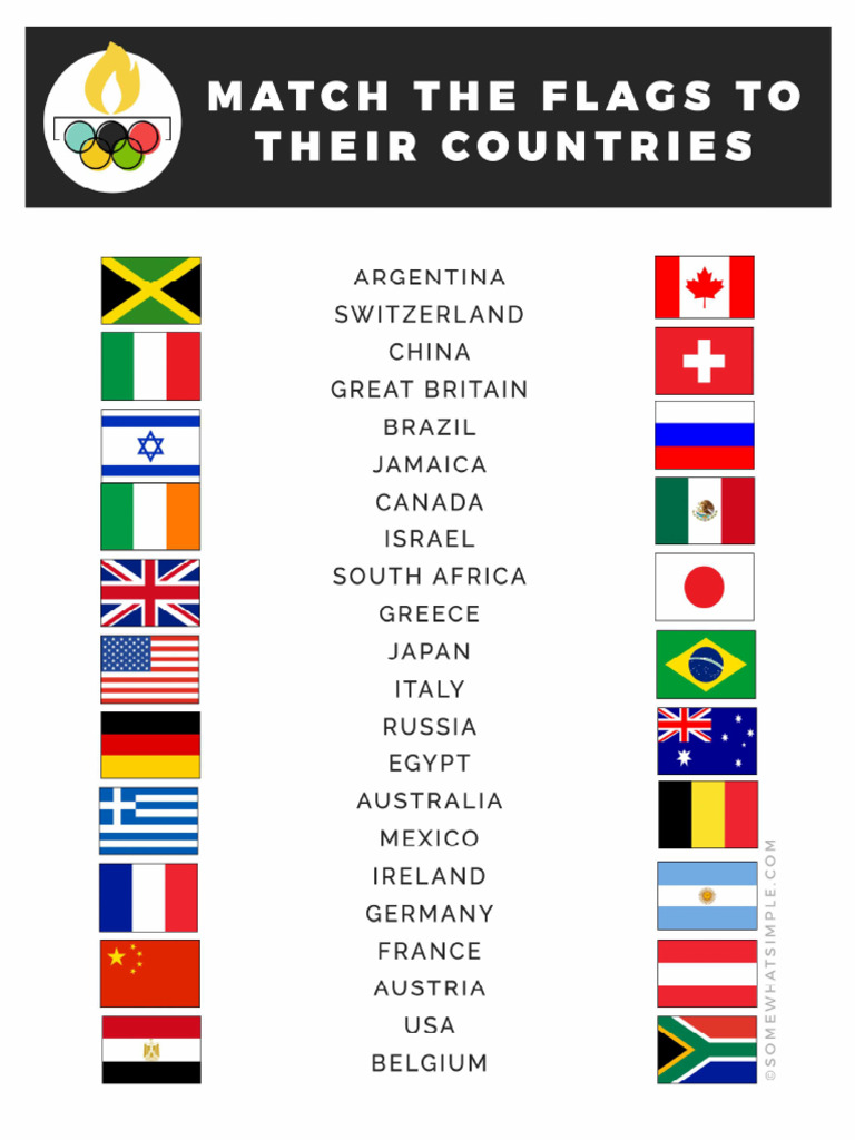 Match The Flag | PDF