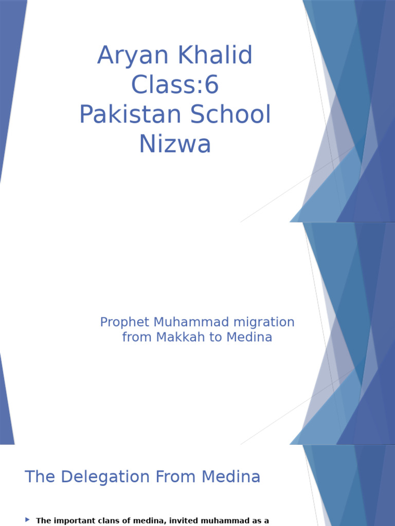 Migration of Prophet Muhammad From Makkah To Medina | PDF
