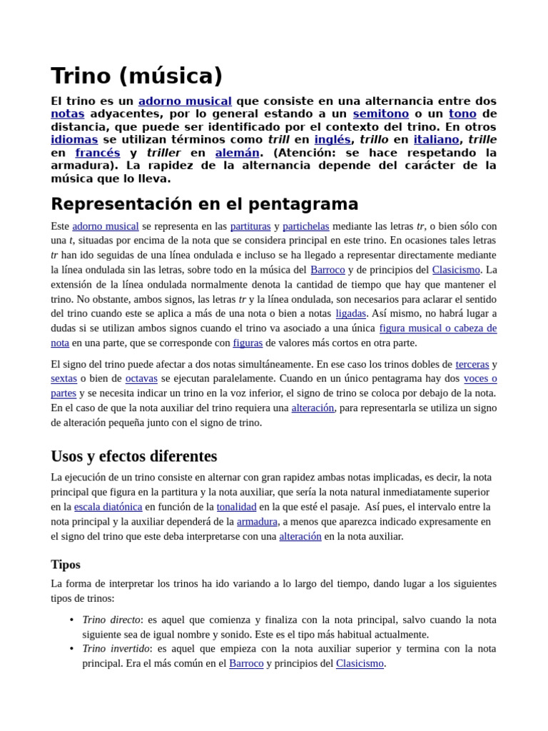 Trino Teoria | PDF | Musicología | Notación musical