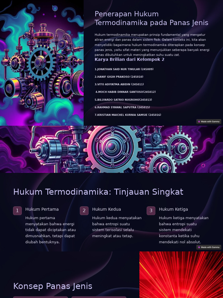 Penerapan Hukum Termodinamika Pada Panas Jenis (2) | PDF