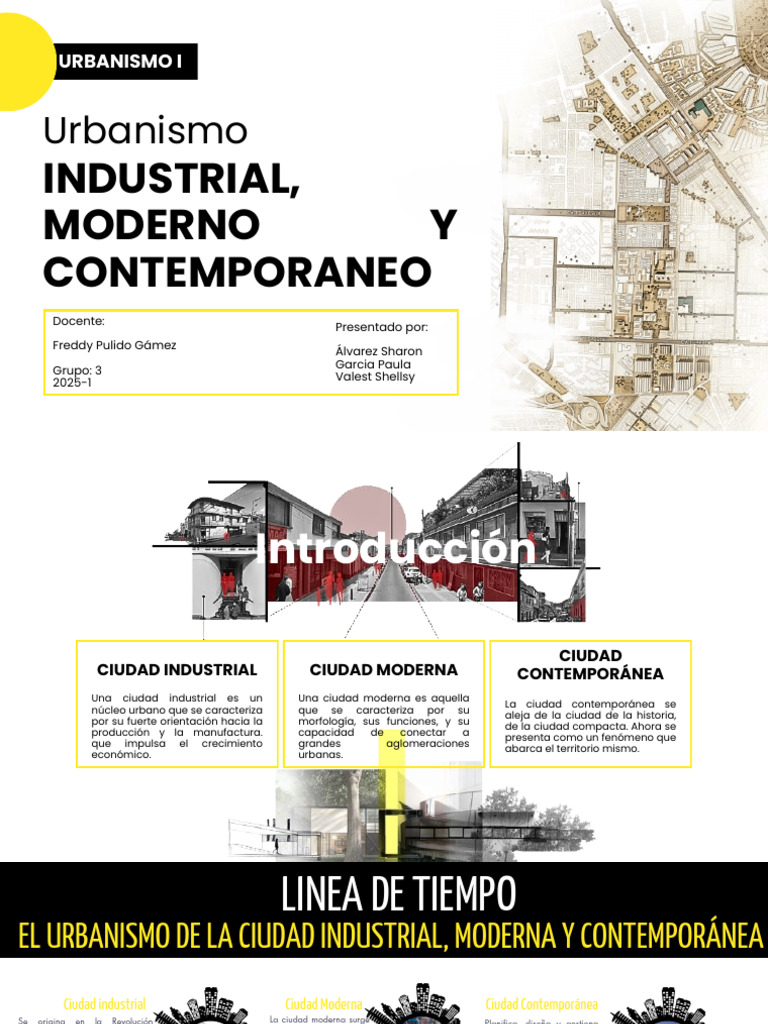 Urbanismo 1. Ciudad Industrial, Moderna y CIAM | PDF | Urbanismo | Art Nouveau